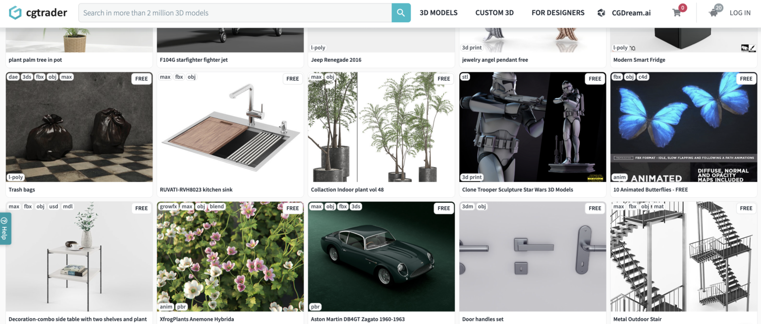 Where to get 3D models: Our best website breakdown – 3D Mag