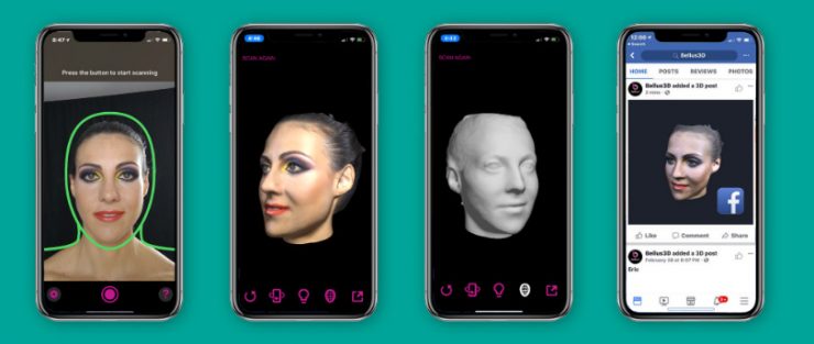 3D Scan your face with the iPhone X and Bellus3D app – 3D Mag