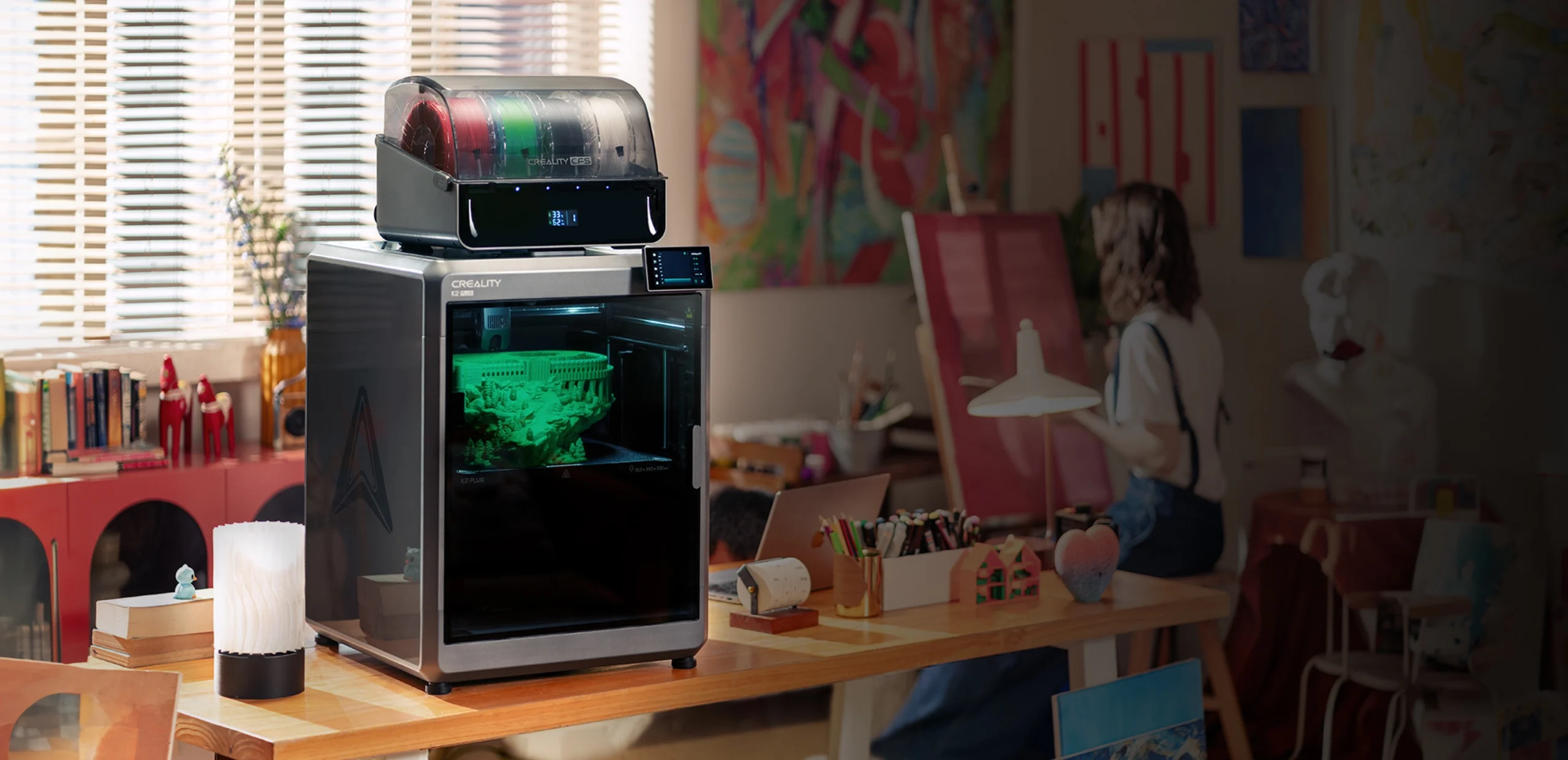 Next-gen multicolor 3D printing future is here with Creality K2 Plus ...