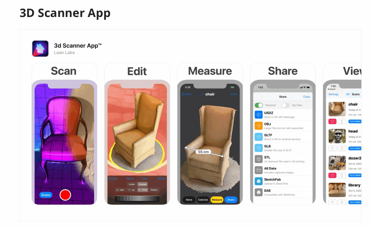 Best 3D scanning apps in 2025 – 3D Mag
