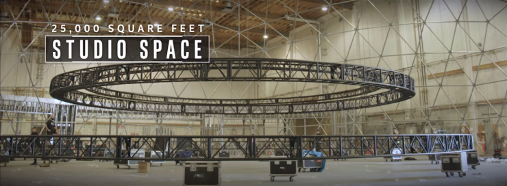 Intel Studio: 10,000 sq. ft. Volumetric Video Capture Area for VR/AR